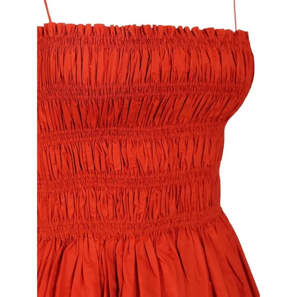 Matteau | Dresses | Matteau Women Shirred Bodice Mini Dress | Poshmark